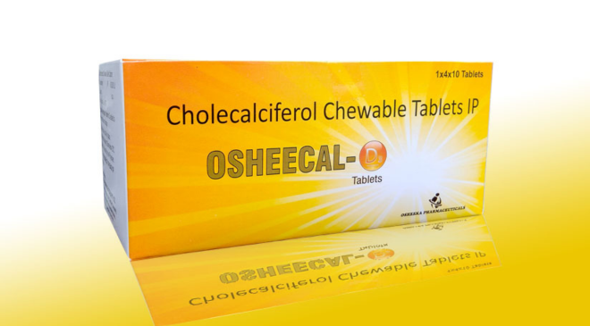 Osheecal-D3 Chewable Tablet - Osheeka Pharmaceuticals